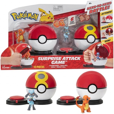 Jazwares Pokémon figurková bitva Surprise Attack Game Charmander vs ...