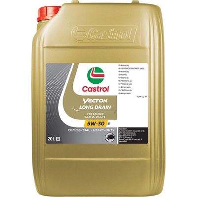 Castrol VECTON Long Drain E7 5W-30 20 l od 2 999 Kč - Heureka.cz