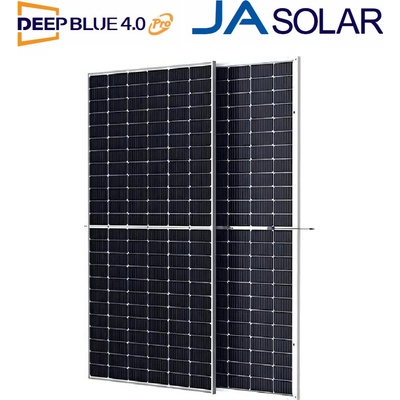 JA Solar 590 Wp Silver Frame Bifacial Double Glass 22,3% JAM72D40-590 ...