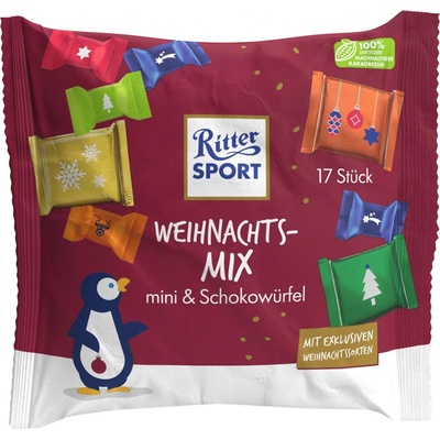 Ritter Sport MINI Vánoční mix 195 g - Heureka.cz