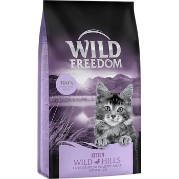 Wild Freedom Kitten Wild Hills ⁠ s kachním masem 2 kg - Heureka.cz