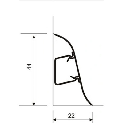 Prexa 44 Soklová lišta olše n1 A-4LCOX-F4 - Heureka.cz