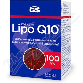 GS Koenzym Lipo Q10 100 mg 60 kapslí od 271 Kč - Heureka.cz