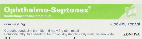 OPHTHALMO-SEPTONEX OPH 1MG/G OPH UNG 5G od 129 Kč - Heureka.cz