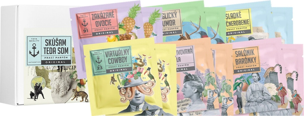 Soaphoria YAYA ORIGINAL EKO PRACÍ PARFÉM SADA VZOREK 12 ks od 155 Kč ...
