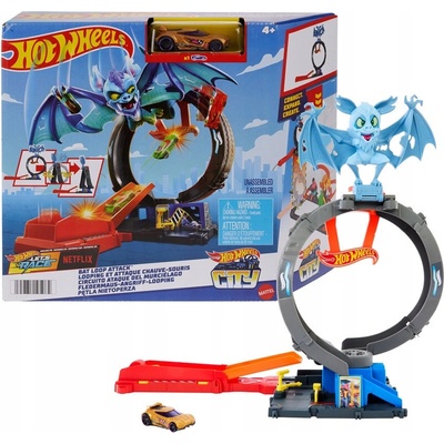 Hot Wheels City Bat Loop Attack Playset - Heureka.cz