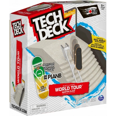 Spin Master Tech Deck Build-a-park World Tour Martin Place rampa ...