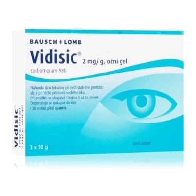 VIDISIC OPH 2MG/G OPH GEL 3X10G od 189 Kč - Heureka.cz