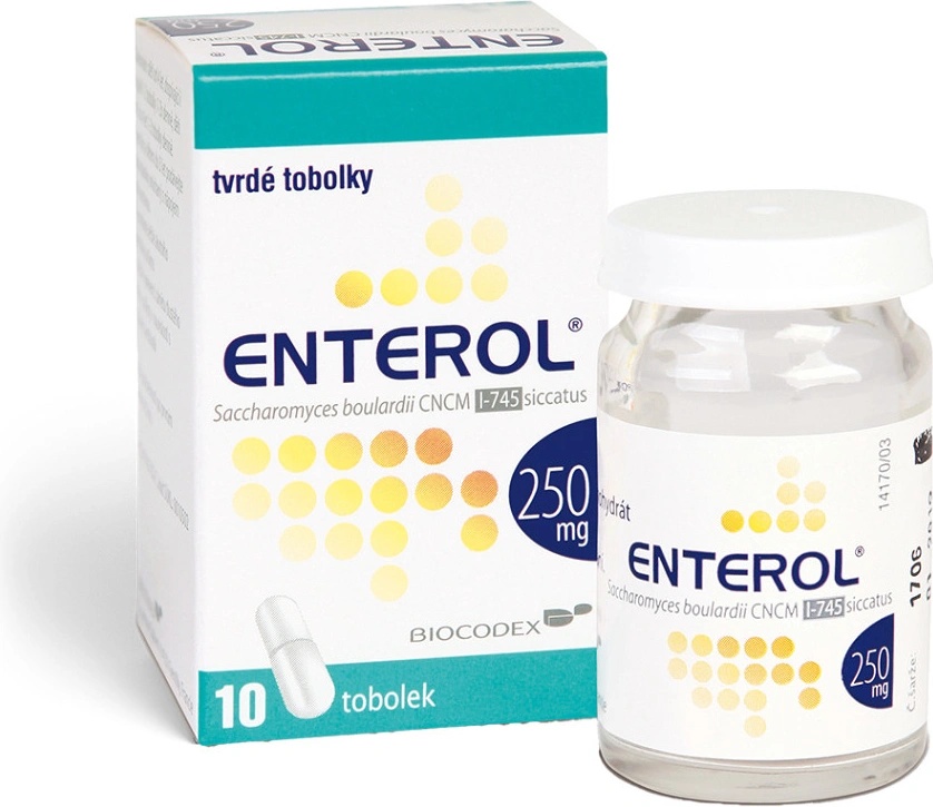 ENTEROL POR 250MG CPS DUR 50 od 528 Kč - Heureka.cz