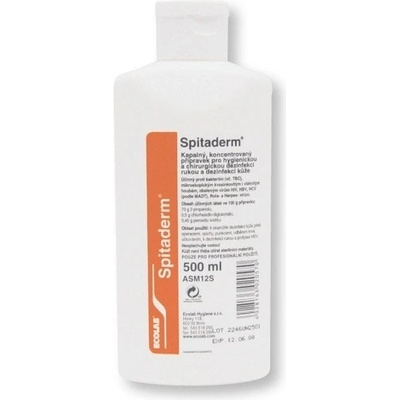 Spitaderm dezinfekce na ruce a pokožku 500 ml - Heureka.cz