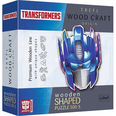 Prime TREFL Wood Craft Origin Transformers Optimus 505 dílků od 563 Kč ...