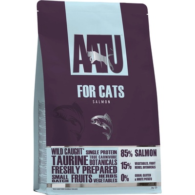 AATU Cat Salmon & Herring 3 kg od 1 111 Kč - Heureka.cz