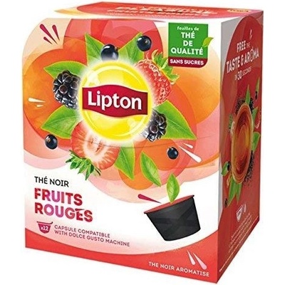 Lipton Black Tea Forest Fruits Lesní ovoce aromatizovaný černý čaj ...