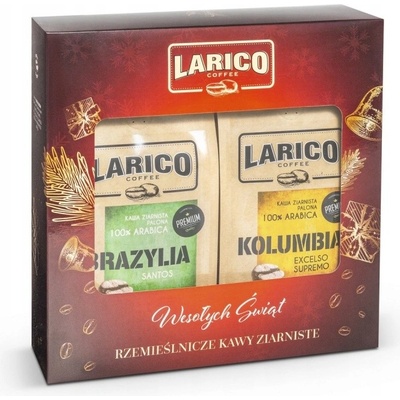 Larico Káva Arabica Brazílie Santos + Kolumbie Excelso 450 g od 450 Kč ...