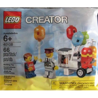 LEGO® Creator 40108 Vozík s balónky - Heureka.sk