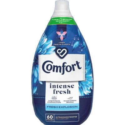 Comfort Омекотител Comfort Intense Fresh Explosion, 900 мл, 60 пранета ...