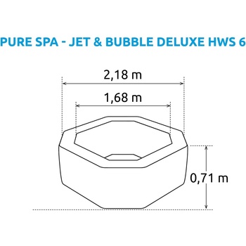 Intex PureSpa Jet & Bubble Deluxe Octagon 28462 od 815,93 € - Heureka.sk