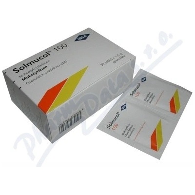 SOLMUCOL POR 100MG POR GRA SOL SCC 30 - Heureka.cz