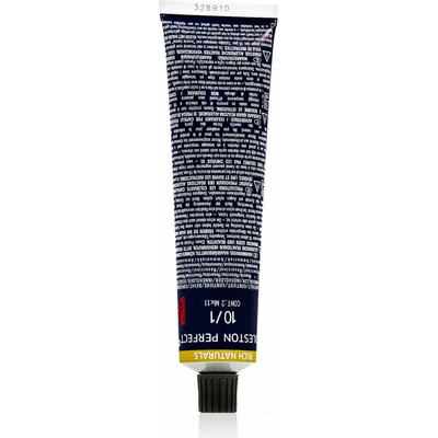 Wella Koleston Perfect Me + Rich Naturals Hair Color 10/1 Lightest ...