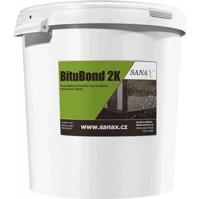 Sanax BituBond 2K | Dvousložková, tixotropní, flexibilní hydroizolační ...