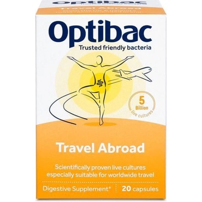 Optibac Travel Abroad 20 kapslí od 337 Kč - Heureka.cz