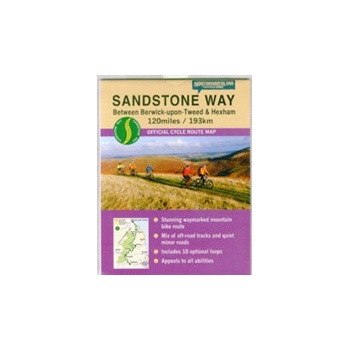 Sandstone Way Cycle Route Map - Northumberland - Between Berwick Upon ...