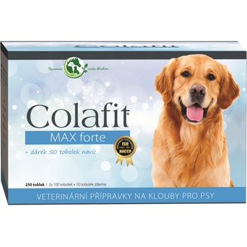 Colafit Max Forte na klouby pro psy 4 x 100 tbl od 968 Kč - Heureka.cz