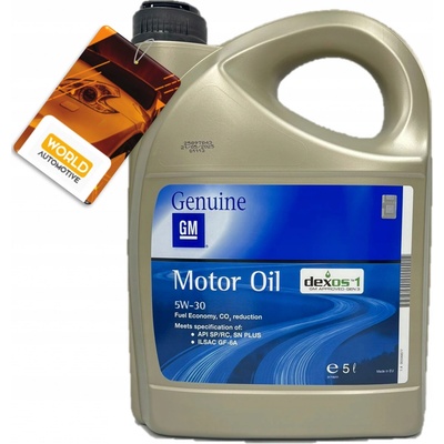 Opel GM Motor Oil Dexos 1 5W-30 5 l od 770 Kč - Heureka.cz