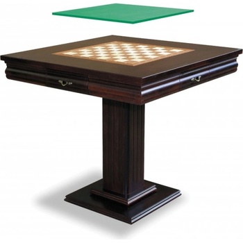 Šachový a karetní stolek Master 81x81 masiv od 21 990 Kč - Heureka.cz