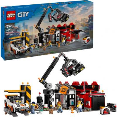 LEGO® City 60472 Vrakoviště s auty od 1 740 Kč - Heureka.cz