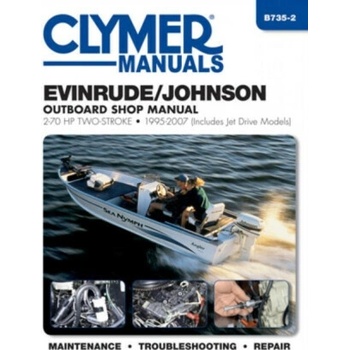 Evinrude/Johnson 2-70 HP 2-Stroke Outboards Includes Jet Drive Models ...