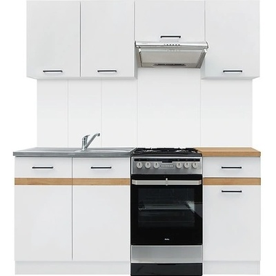 Lekva Junona 170 cm,. verze 2 bílá / bílý lesk - Heureka.cz