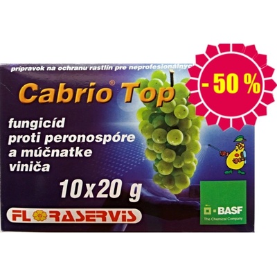 Cabrio Top 10x20g od 19,1 € - Heureka.sk