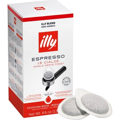 Illy Espresso Medium Roast Počet E.S.E. podů 18 ks od 159 Kč - Heureka.cz