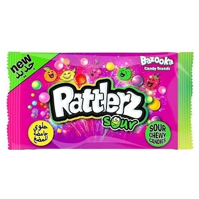 Bazooka Rattlerz Sour Chewy Candies 40 g - Heureka.cz