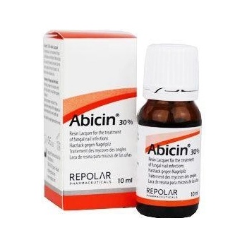 Abicin 30% pryskyřicový lak proti plísňovým infekcím nehtů 10 ml od 398 ...