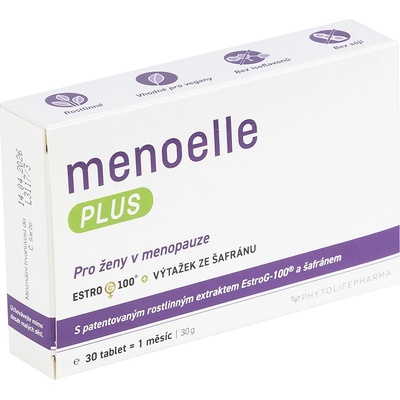 Menoelle Plus 30 tablet od 489 Kč - Heureka.cz