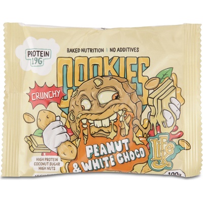LifeLike COOKIES PEANUT AND WHITE CHOCOLATE 100 g od 69 Kč - Heureka.cz