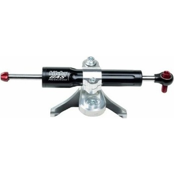 BITUBO Steering damper kit BITUBO over tank mounting with black shock ...