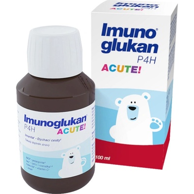 Pleuran Imunoglukan P4H ACUTE Kids 100 ml od 211 Kč - Heureka.cz