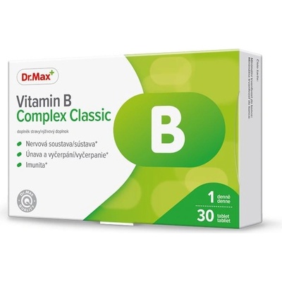 Dr. Max Vitamin B Complex Classic 30 tablet od 49 Kč - Heureka.cz