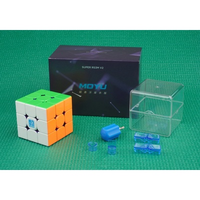 Rubikova kostka 3x3x3 MoYu Super RS3M V2 UV Maglev 6COLORS - Heureka.cz