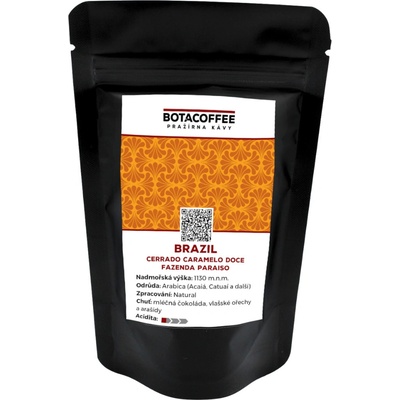 BotaCoffee Brazil Cerrado Caramelo Doce Fazenda Paraiso 2025 káva 70 g ...