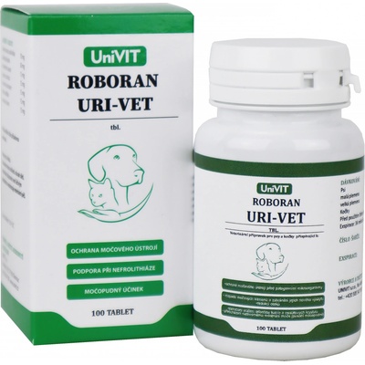 UNIVIT URI VET Dog 100 tbl od 266 Kč - Heureka.cz