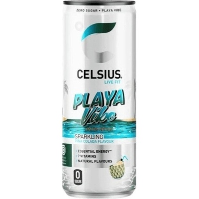 Celsius Energetický Nápoj Playa Vibe 355 ml od 59 Kč - Heureka.cz