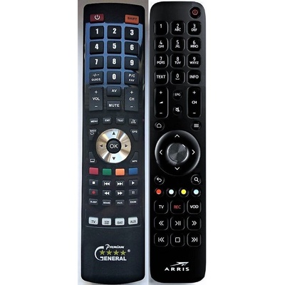 Dálkový ovladač General ARRIS RC3384102/01B, VIP-4302, VIP4302, VIP4402 ...
