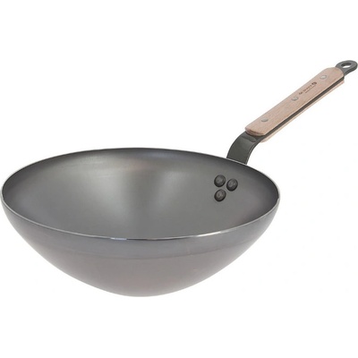 De Buyer Wok MINERAL B BOIS 32 cm železo - Heureka.cz
