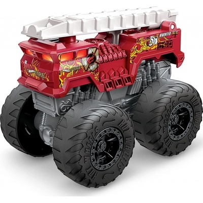 Hot Wheels Monster Trucks svítící a rámusící vrak 5 Alarm - Heureka.cz
