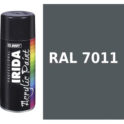 HB Body Irida akrylátový sprej 400 ml RAL 7011 od 105 Kč - Heureka.cz