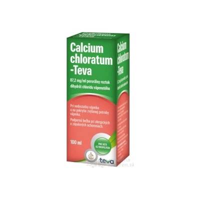 Calcium Chloratum-Teva sol.por.1 x 100 ml od 4,46 € - Heureka.sk